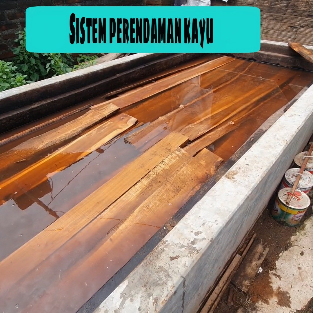 Treatment Pengawetan Kayu dengan Sistem Perendaman, Gunakan Produk Ini ...